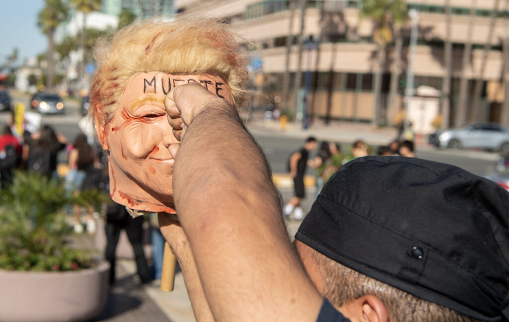 Long Beach students walk out as part of nationwide anti-ICE protest ...