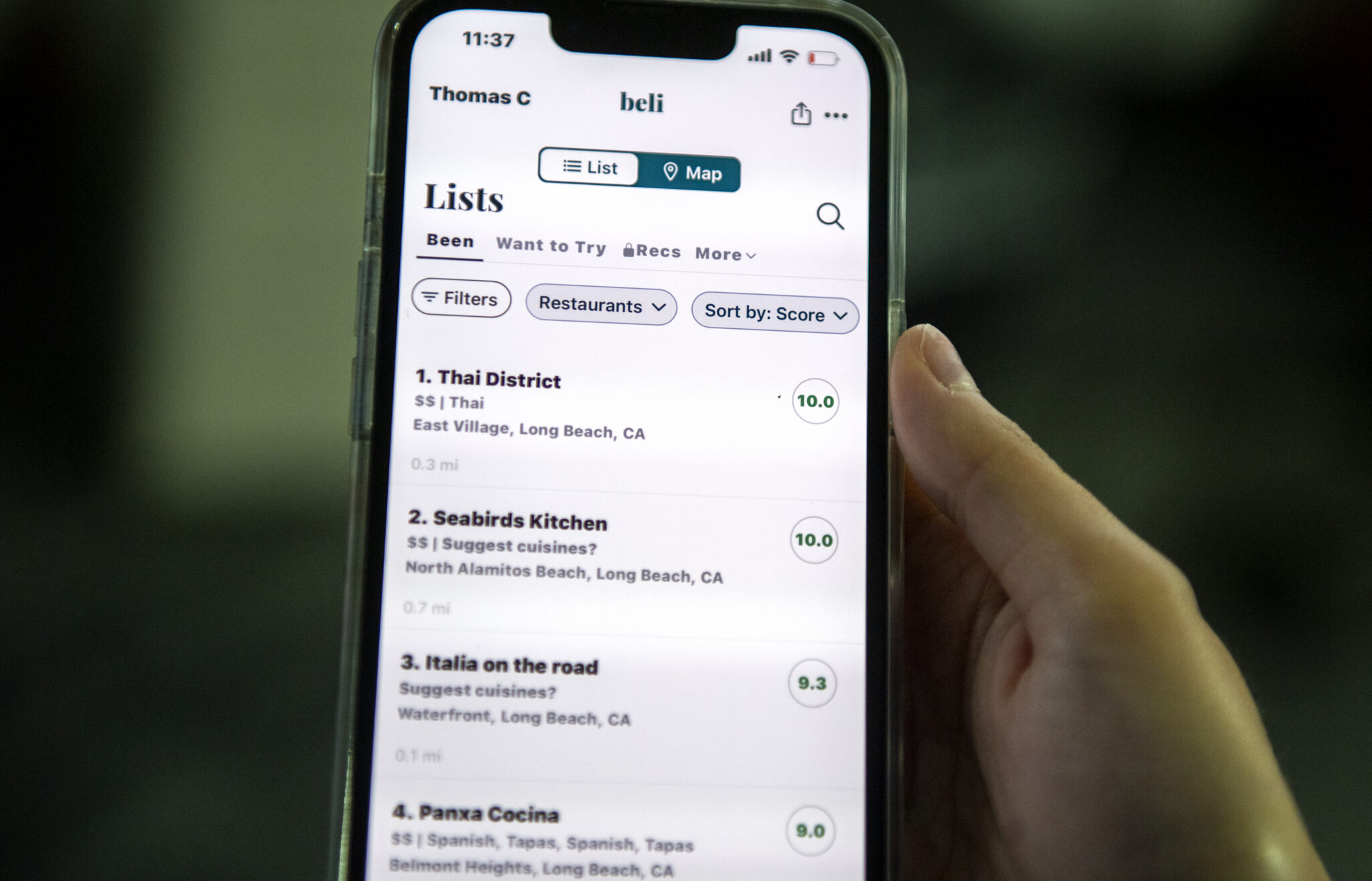 Get restaurant recs from the people you trust most with Beli • the Hi-lo
