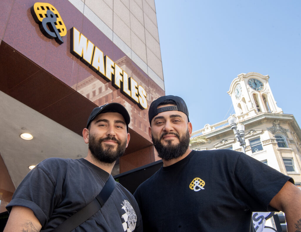 A family-run celebrity waffle shop opens in Downtown Long Beach • the Hi-lo