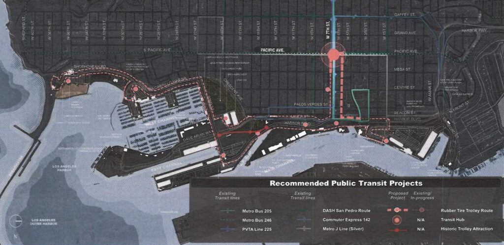 Port of LA reveals draft connectivity plan for waterfront redevelopment ...