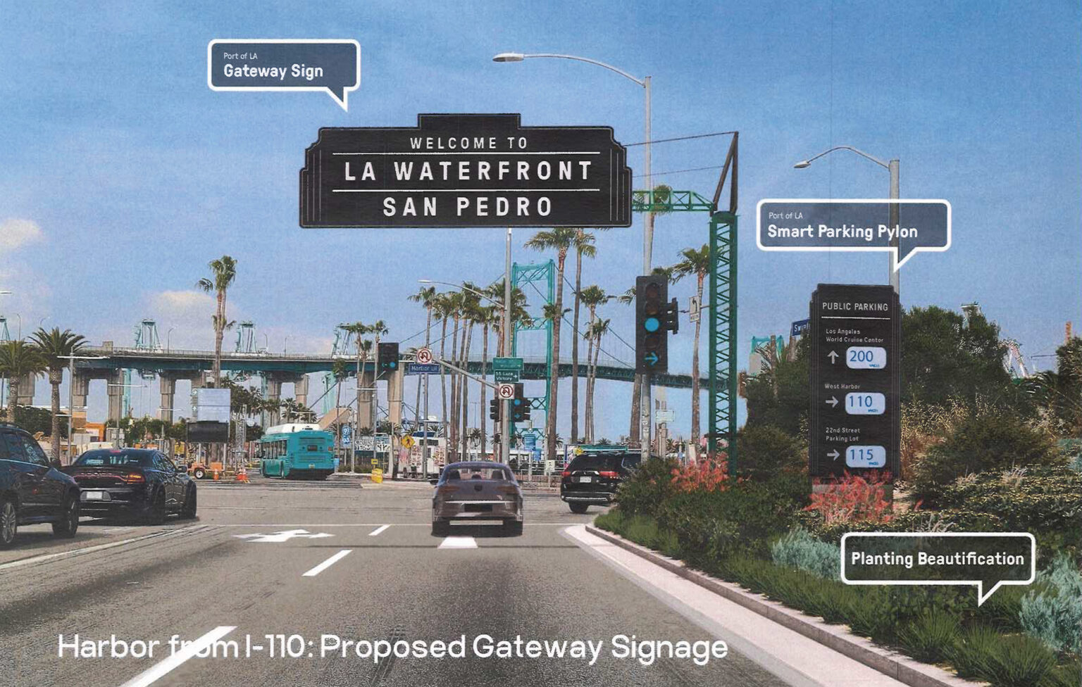 Port of LA reveals draft connectivity plan for waterfront redevelopment ...